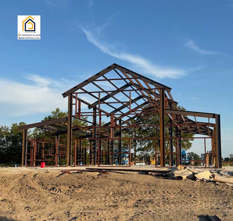 All Black Barndominium The Travis Built in Kansas - Barndo Plans