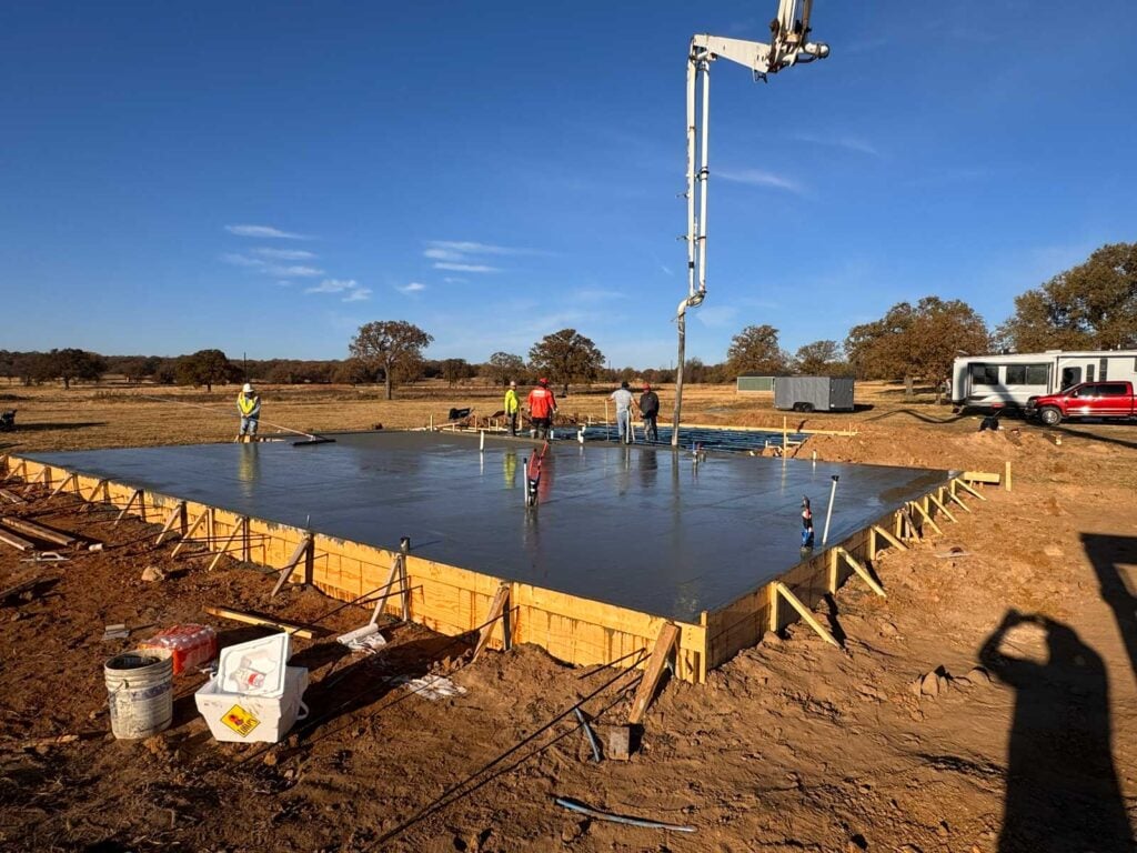 Building a SIP Barndominium in Chico TX | Anthem Real Build